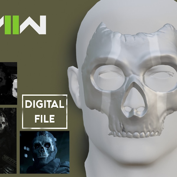 Ghost Mask Mw2 2022 - Etsy UK