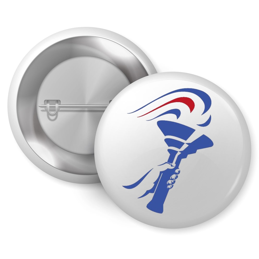 Vintage Conservative Burning Torch Political Pin Button Badge - Etsy