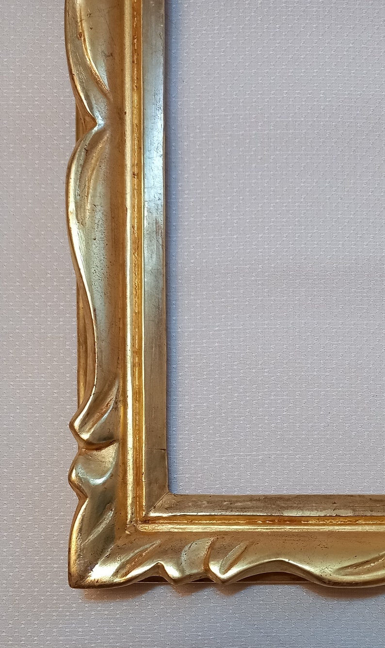 1930 Style Gold Frame / Gold Frame Art Deco Style. - Etsy