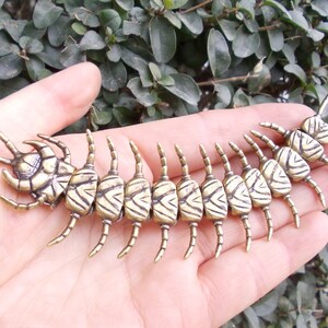 Get 4 Vtgbrasslover Vtg Vintage Style Brass Centipede Locust Cicadate ...