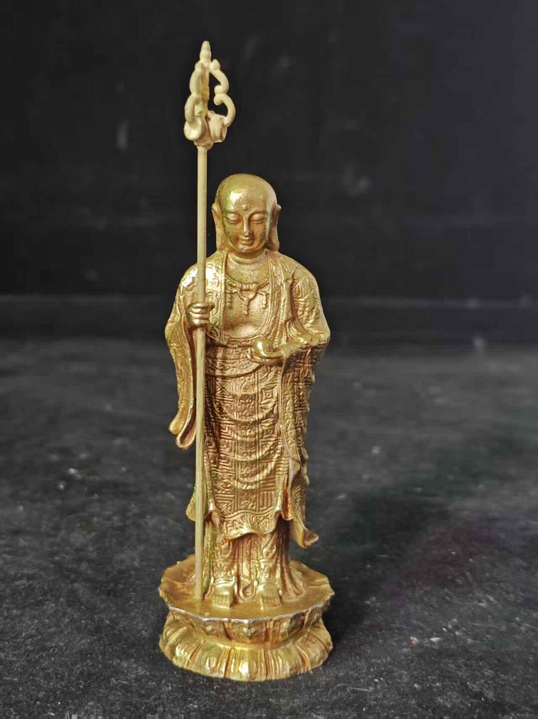 Tibet Buddha Statue, Brass Budha Idol Shakyamuni Fengshui Zen Buddhism ...