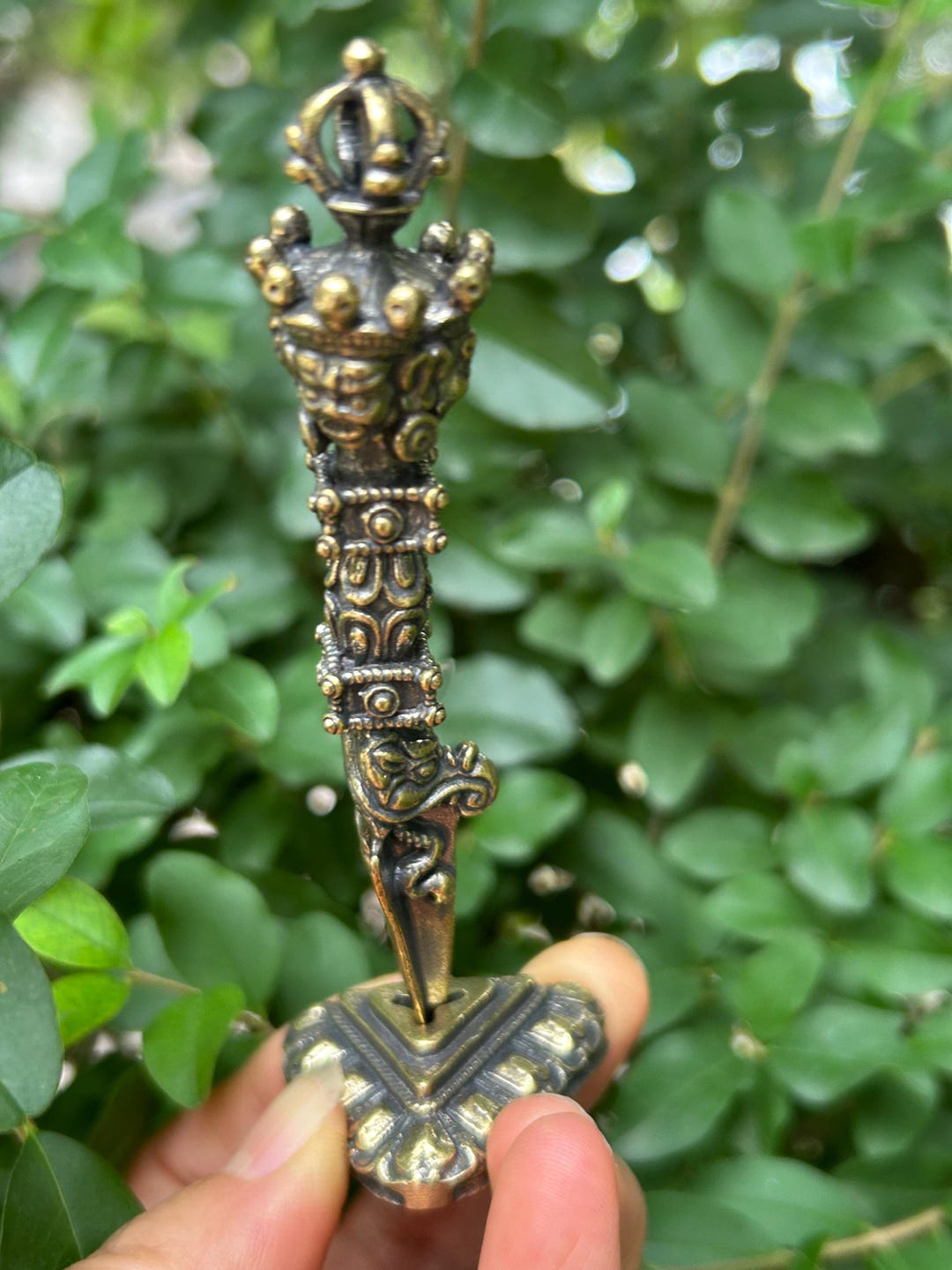 Tibet Gilt Phurpa Dorje Phurpa , Buddha Budha Idol Shakyamuni Buddhism ...