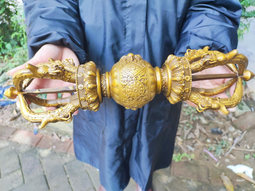 Pure Copper 5 Vajra,creative Handmade Buddha Vajra Handicraft ...