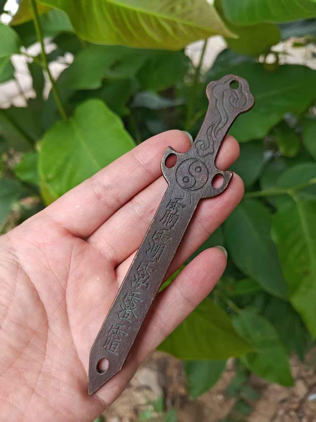 Antiqued Bronze Taoist Feng Shui Sword, the Imperial Chinese Fengshui ...