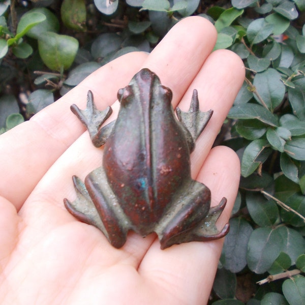 Copper Frog - Etsy