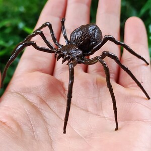 Vtgbrasslover Vtg Vintage Style Brass Lucky Spider Statue Insect ...