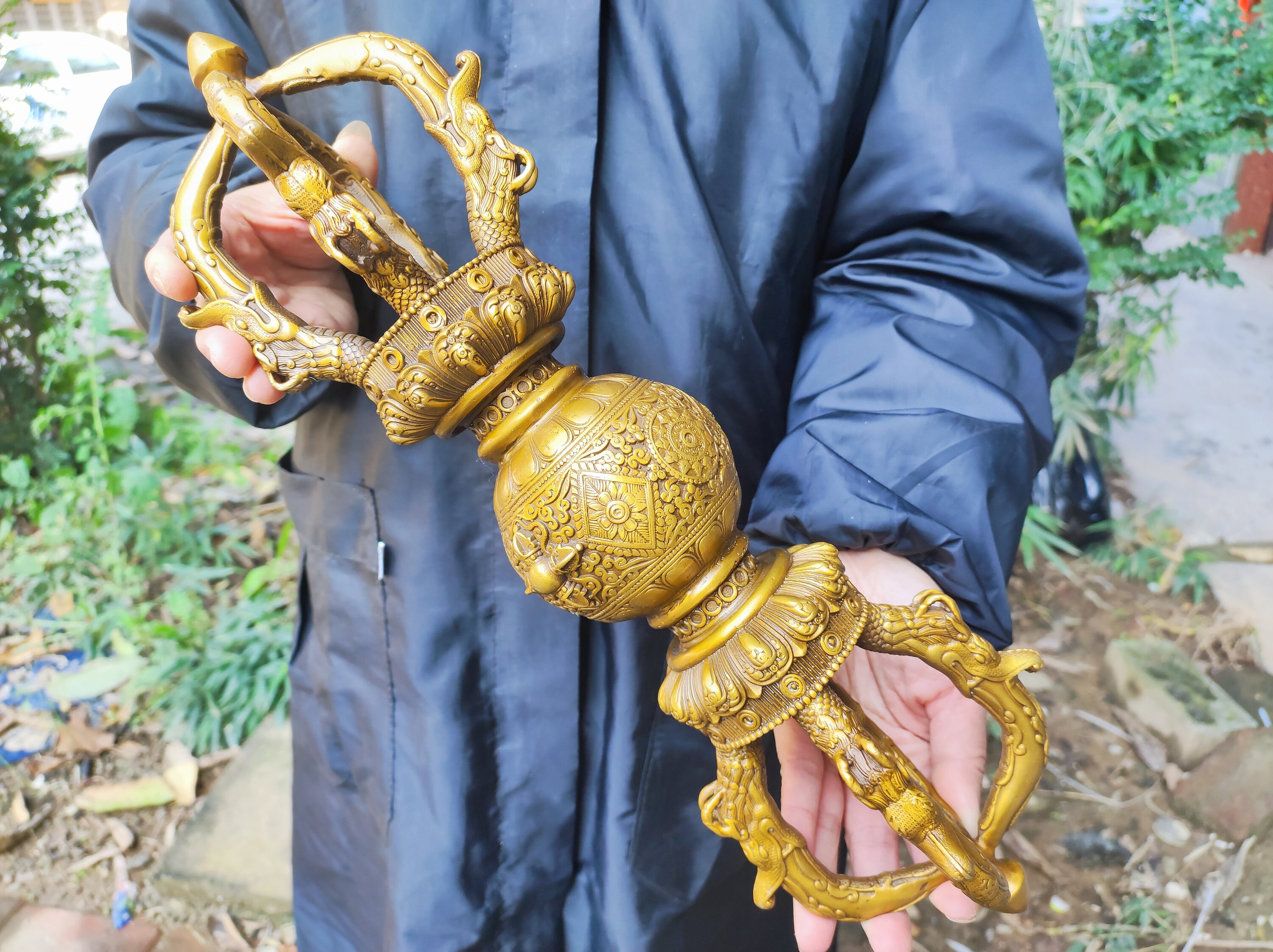 Pure Copper 5 Vajra,creative Handmade Buddha Vajra Handicraft ...