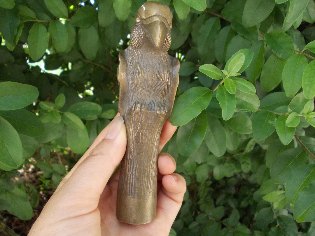 Walking Stick Bird Animal Head Brass Cane for Walking Stick Men & Women ...