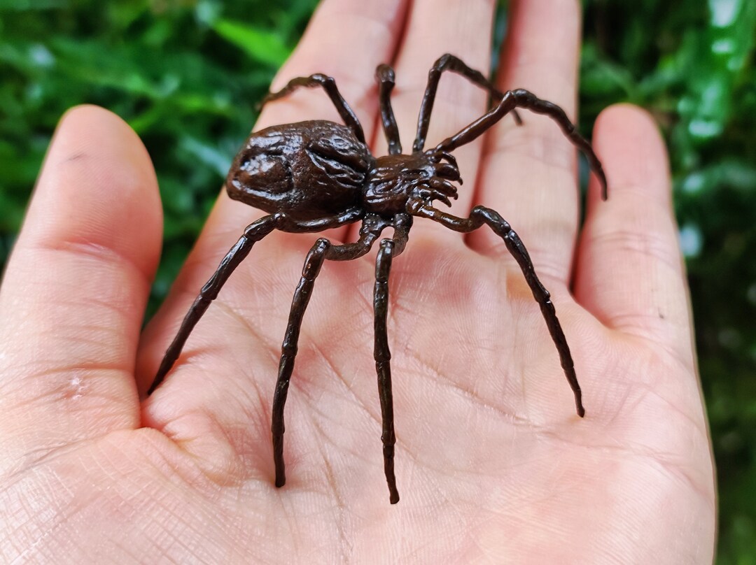 Vtgbrasslover Vtg Vintage Style Brass Lucky Spider Statue Insect ...