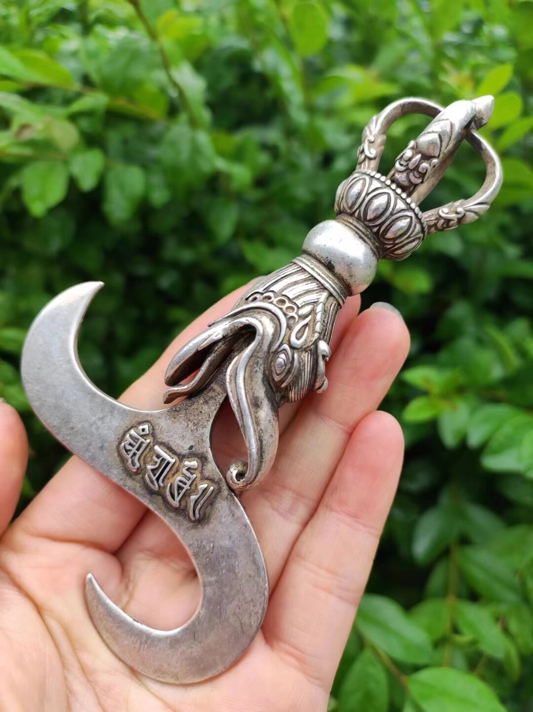 Vintage Style Copper 5 Vajra, Creative Handmade Buddha Vajra Handicraft ...