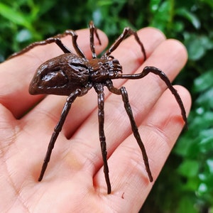 Vtgbrasslover Vtg Vintage Style Brass Lucky Spider Statue Insect ...