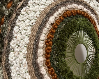 Made to Order: Large Organically Shaped Weave With Tufted Centre and ...