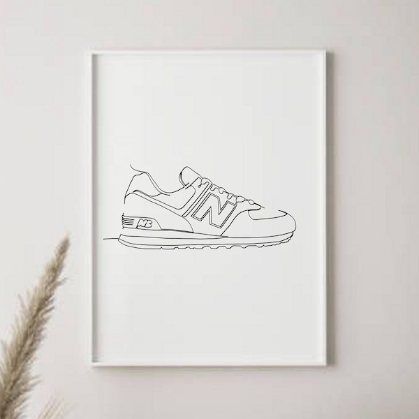 New Balance Poster - Etsy