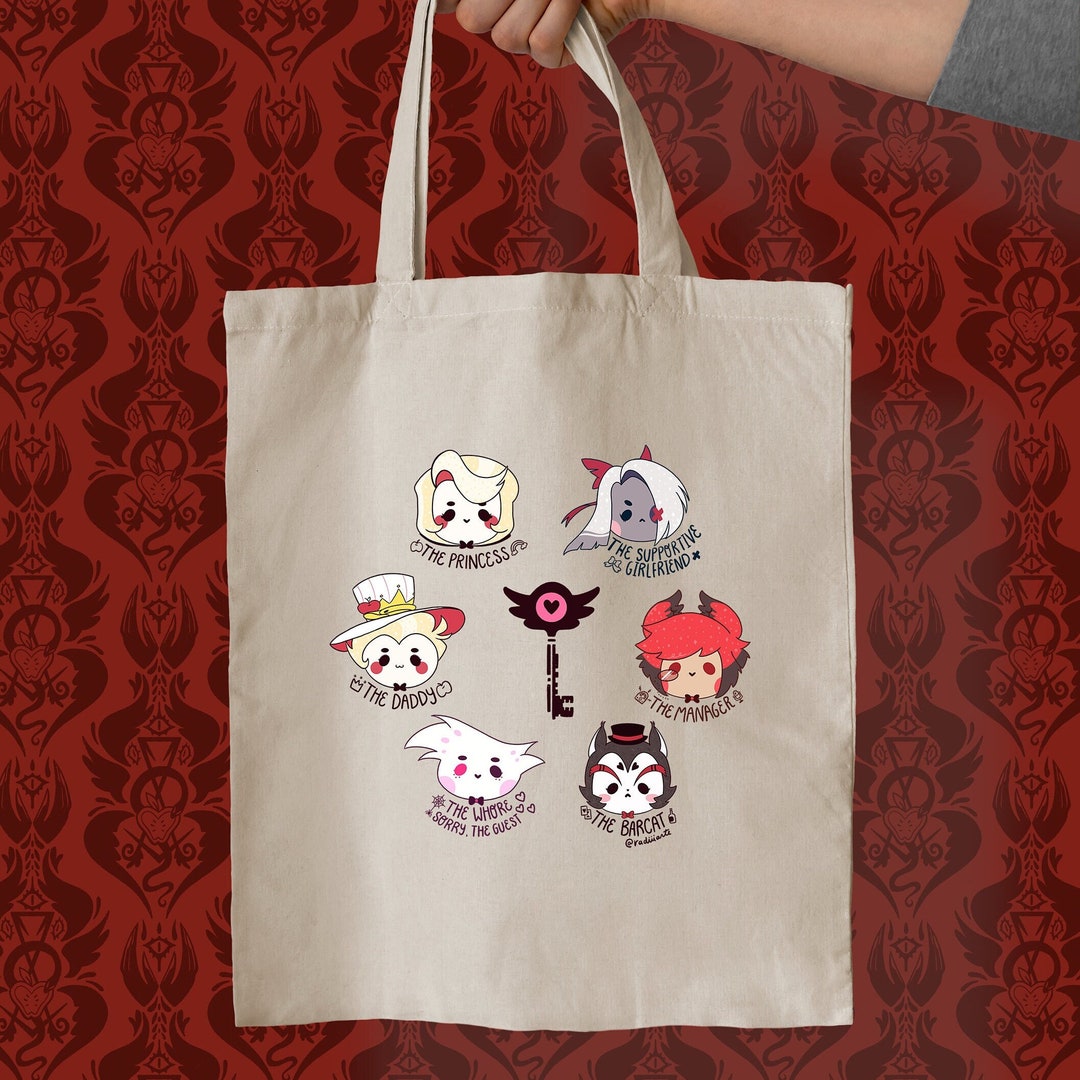 Tote Bag Hazbin Hotel - Etsy