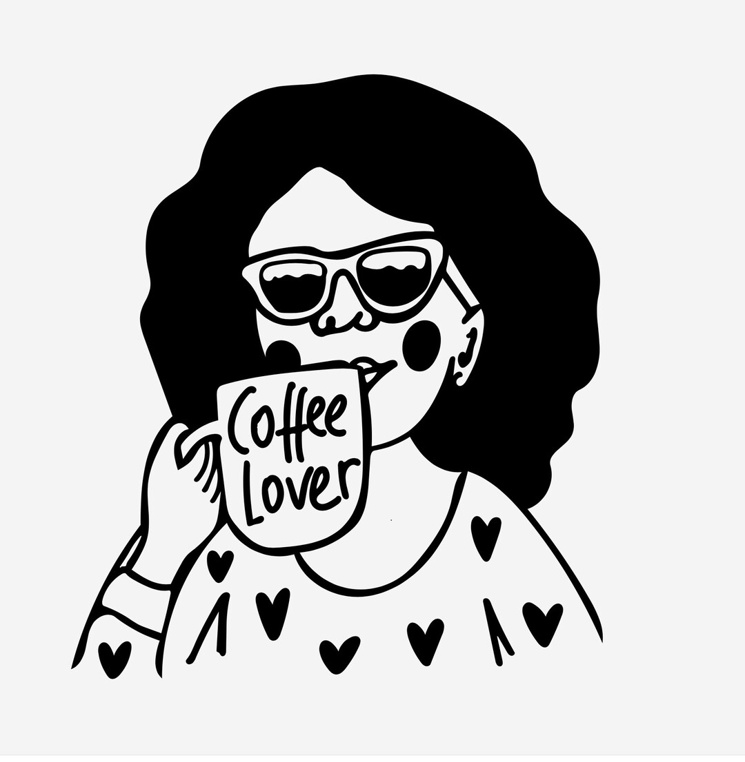 Coffeelover SVG File Plot File - Etsy Coffeelover SVG File Plot File - Etsy