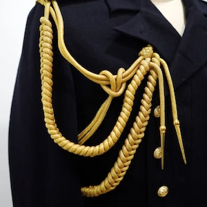 Germany Golden Silver Aiguillette for Bullion and Mylar Costume Uniform ...