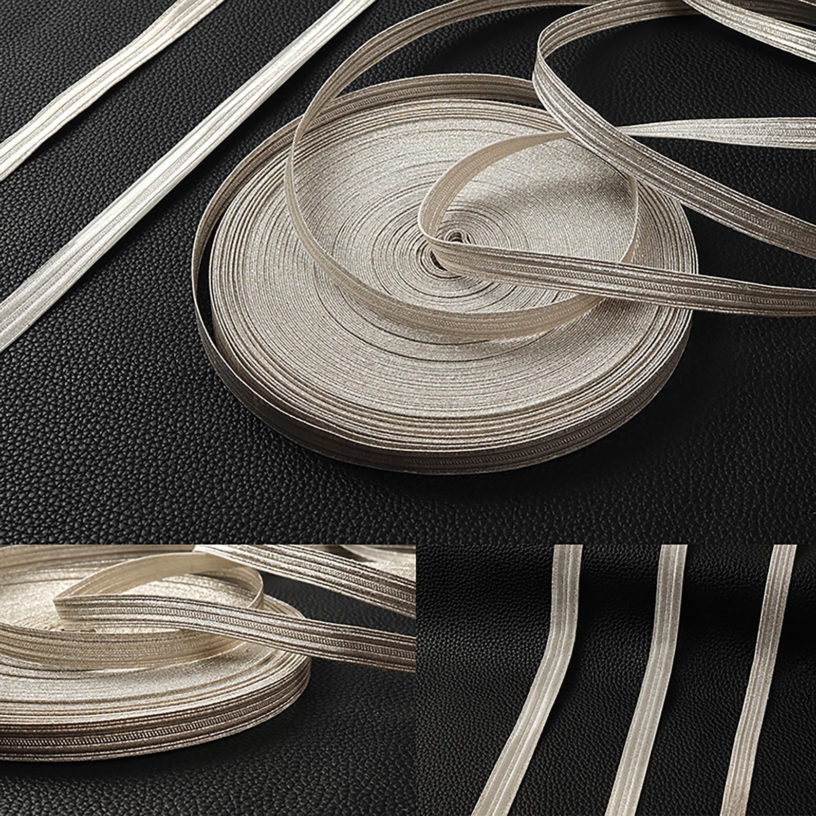 Mylar Braid Ribbon: Army Uniform Cap Band & Garment Trim (5-13MM) - Etsy