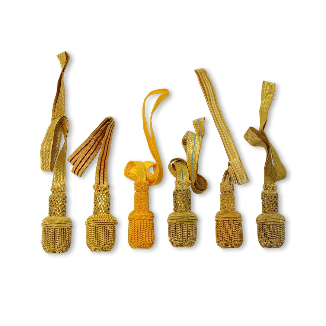 Handmade Bullion Sword Knot: Military Navy Officer Ornament - Etsy