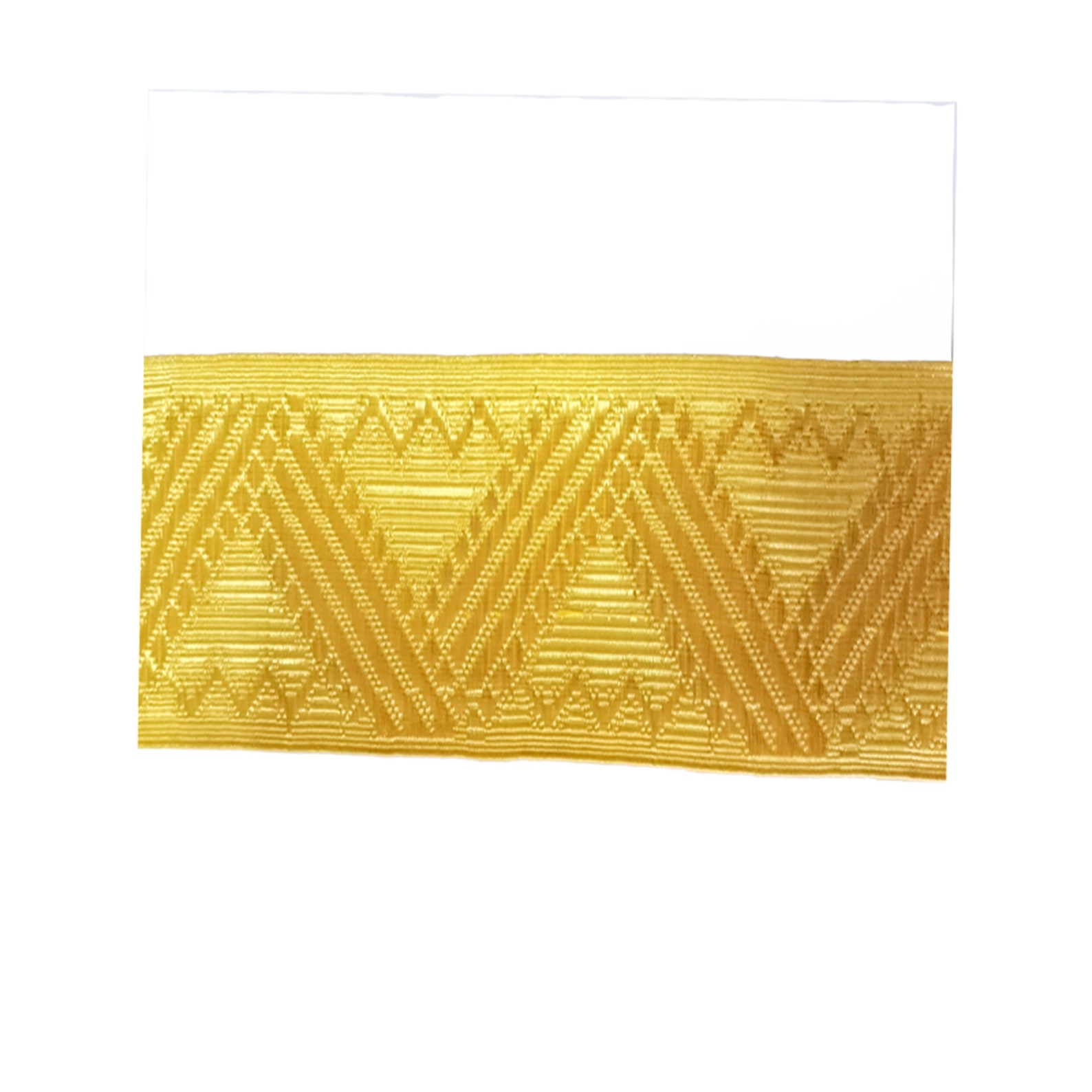 Golden Copper Wire Bullion Braid Trim: Military Garment Ribbon (50mm ...