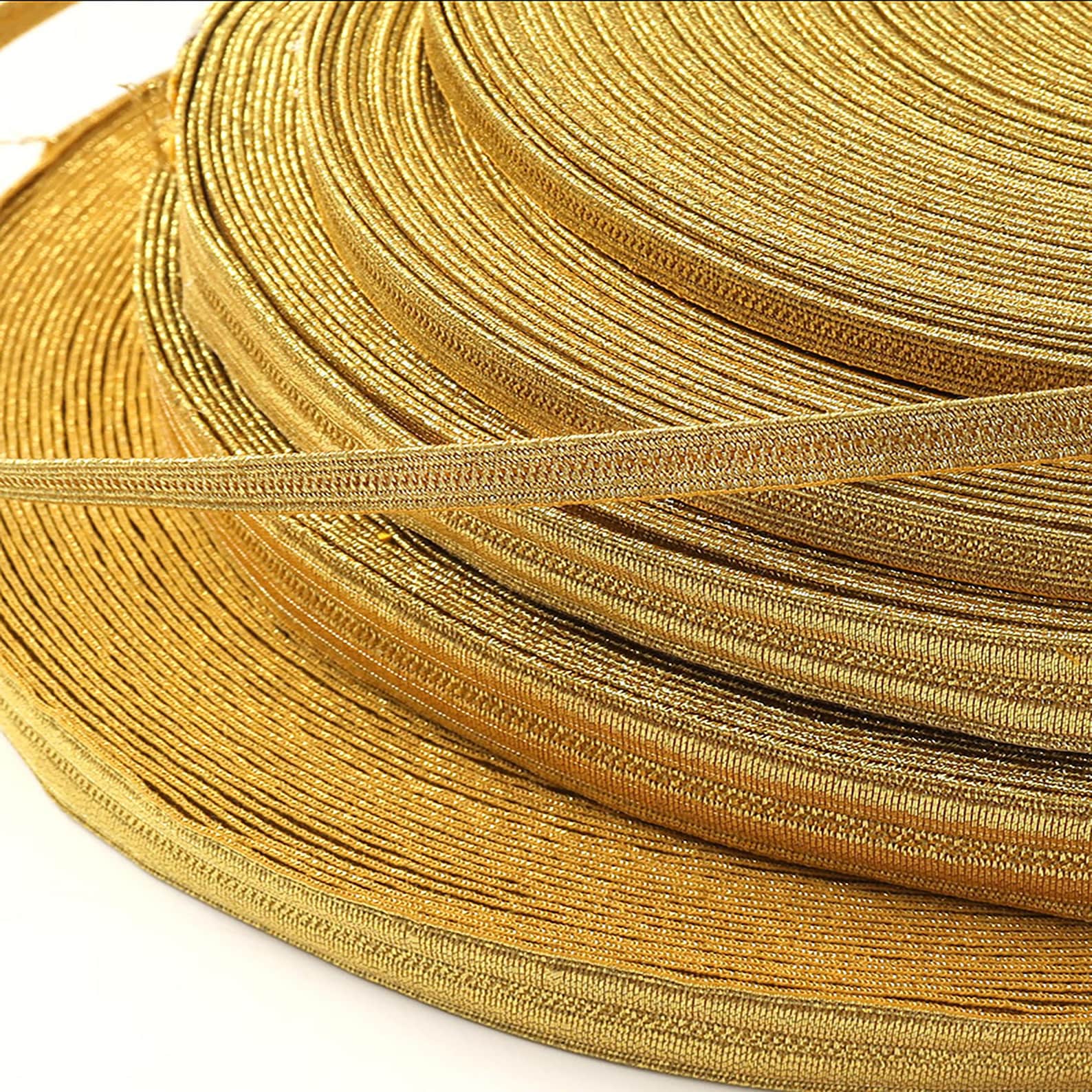 Mylar Braid Ribbon: Army Uniform Cap Band & Garment Trim (5-13MM) - Etsy