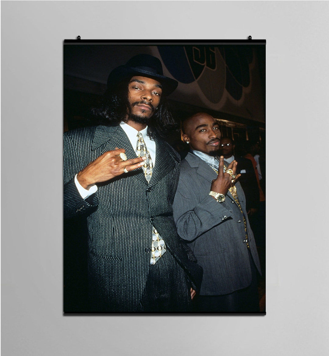 Tupac And Snoop Dogg Poster