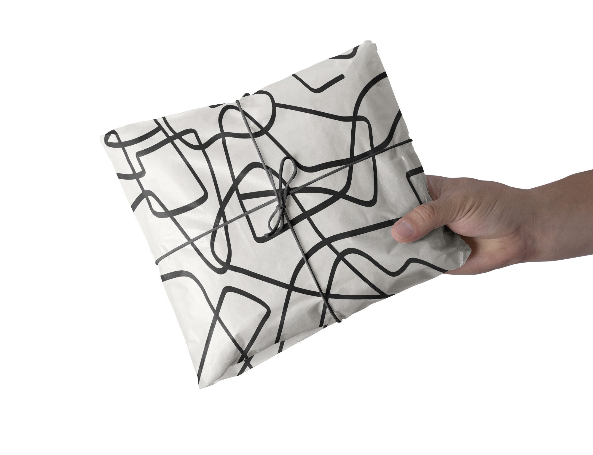 Tissue Paper Design // Wrapping Paper, Minimalist Paper, Digital Paper ...