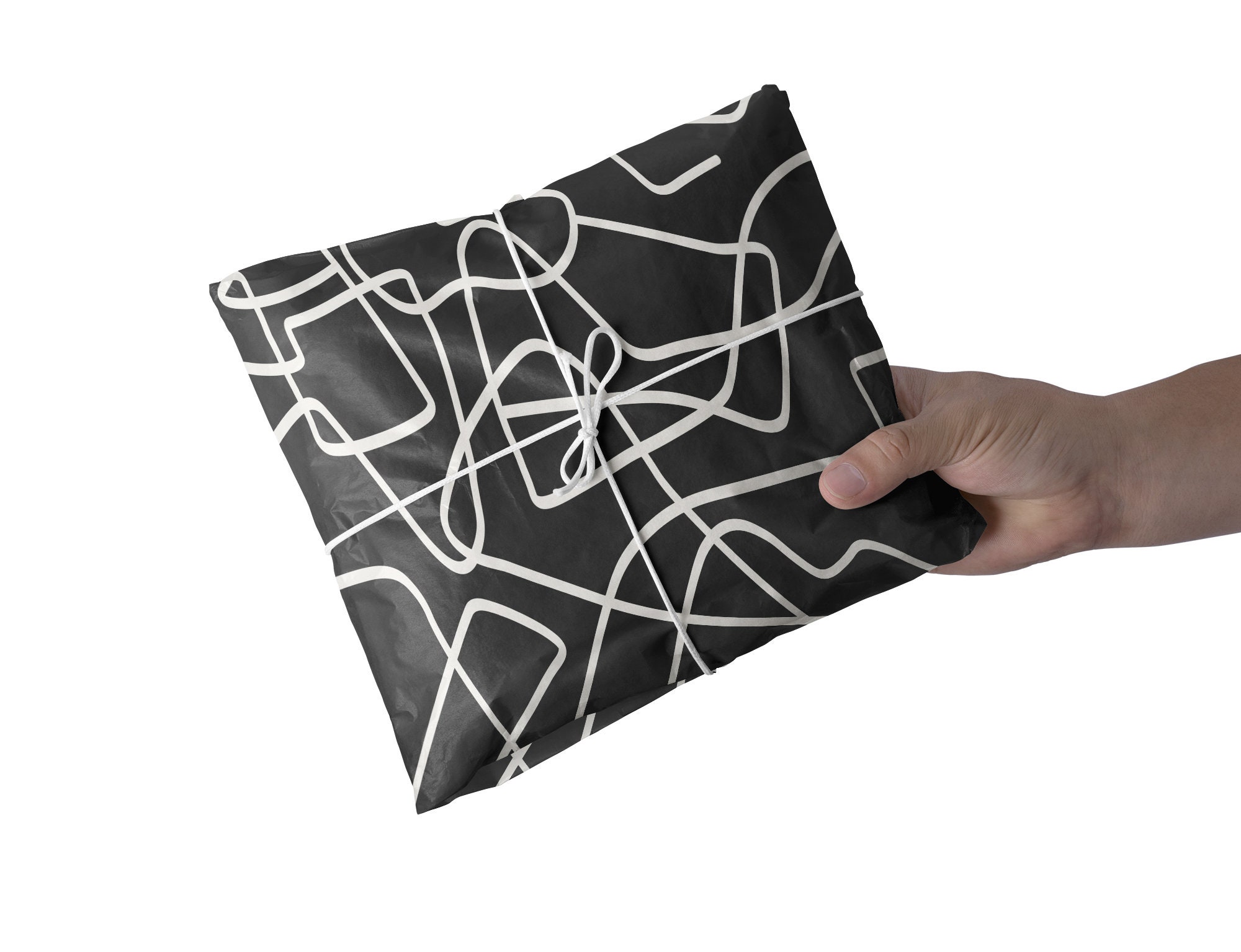 Tissue Paper Design // Wrapping Paper, Minimalist Paper, Digital Paper ...