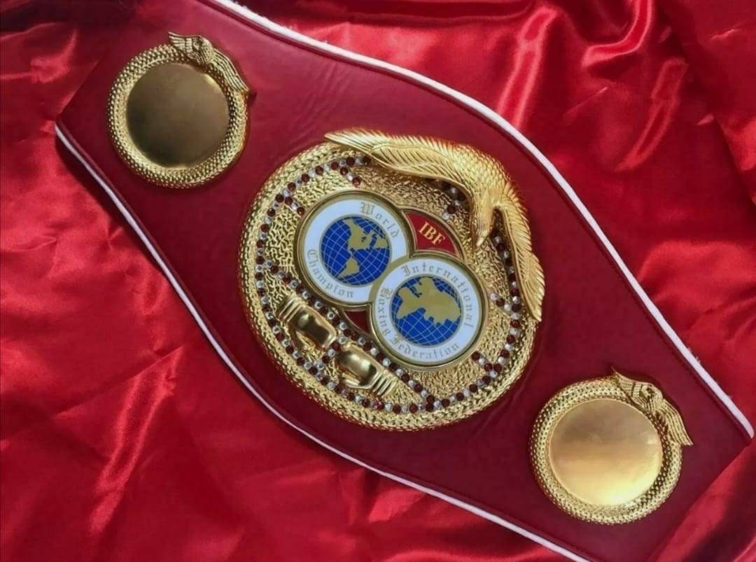 IBF INTERCONTINENTAL BOXING Federation Championship Title Belt - Etsy