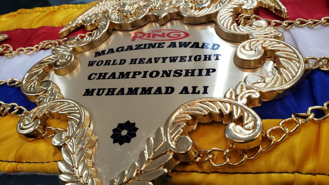 Muhammad Ali Ring Magazine Award Championship Title Belt - Etsy