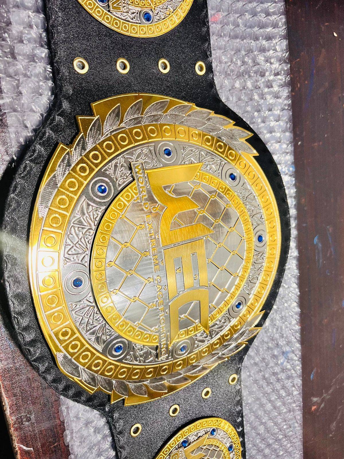 WEC WORLD EXTREME Cage Fighting Championship Title Belt - Etsy