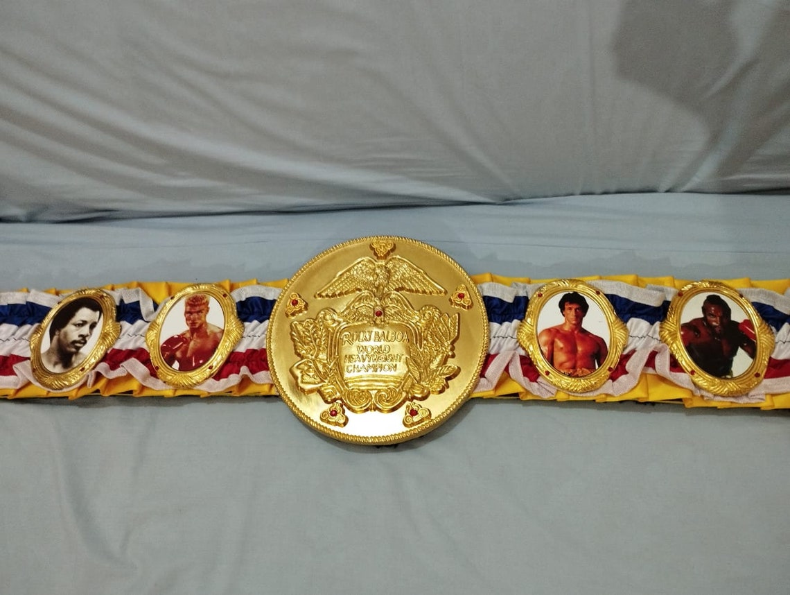 ROCKY BALBOA WORLD Heavyweight Championship Ring Magazine - Etsy