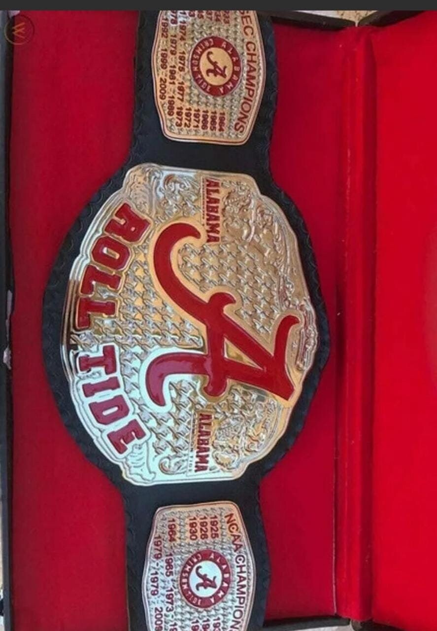 New Alabama Roll Tide Championship Adult Size American Football Fan ...