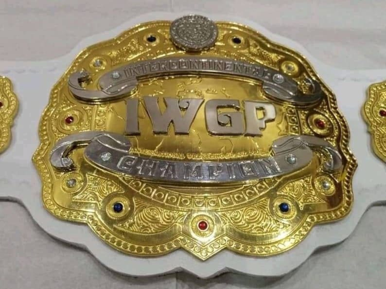 IWGP WORLD HEAVYWEIGHT Wrestling Championship Title Belt - Etsy