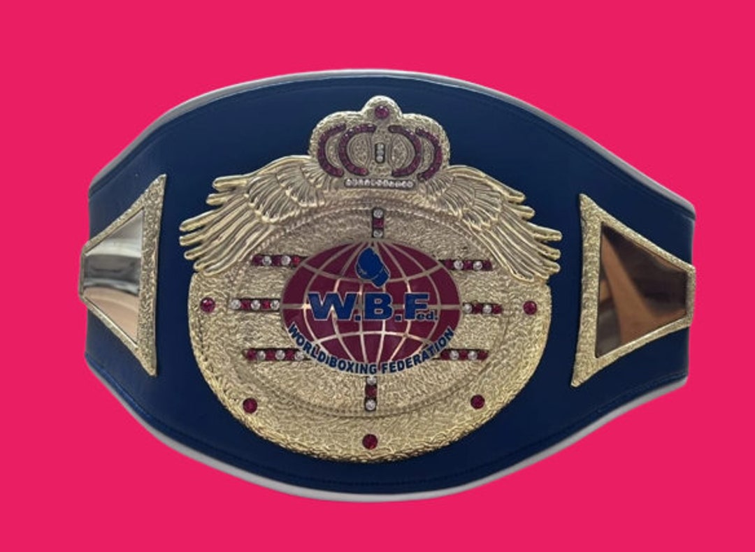WORLD BOXING FEDERATION Championship Title Belt - Etsy