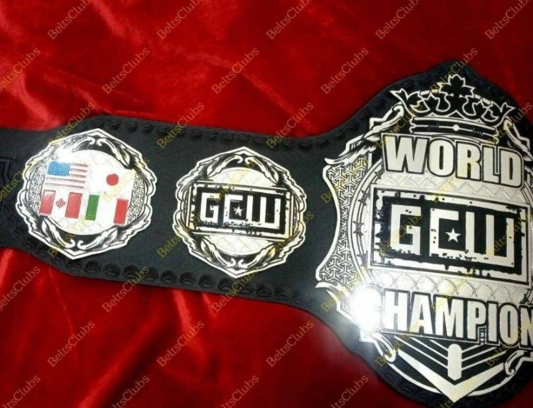 GCW World Championship Title Belt - Etsy