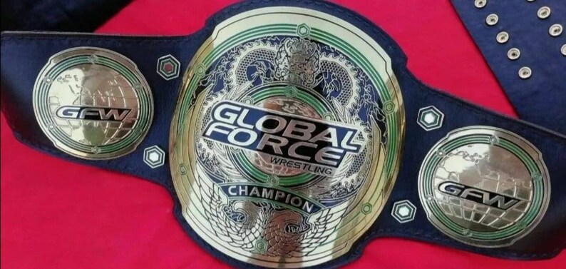 GFW Global Force Wrestling Championship Title Belt - Etsy
