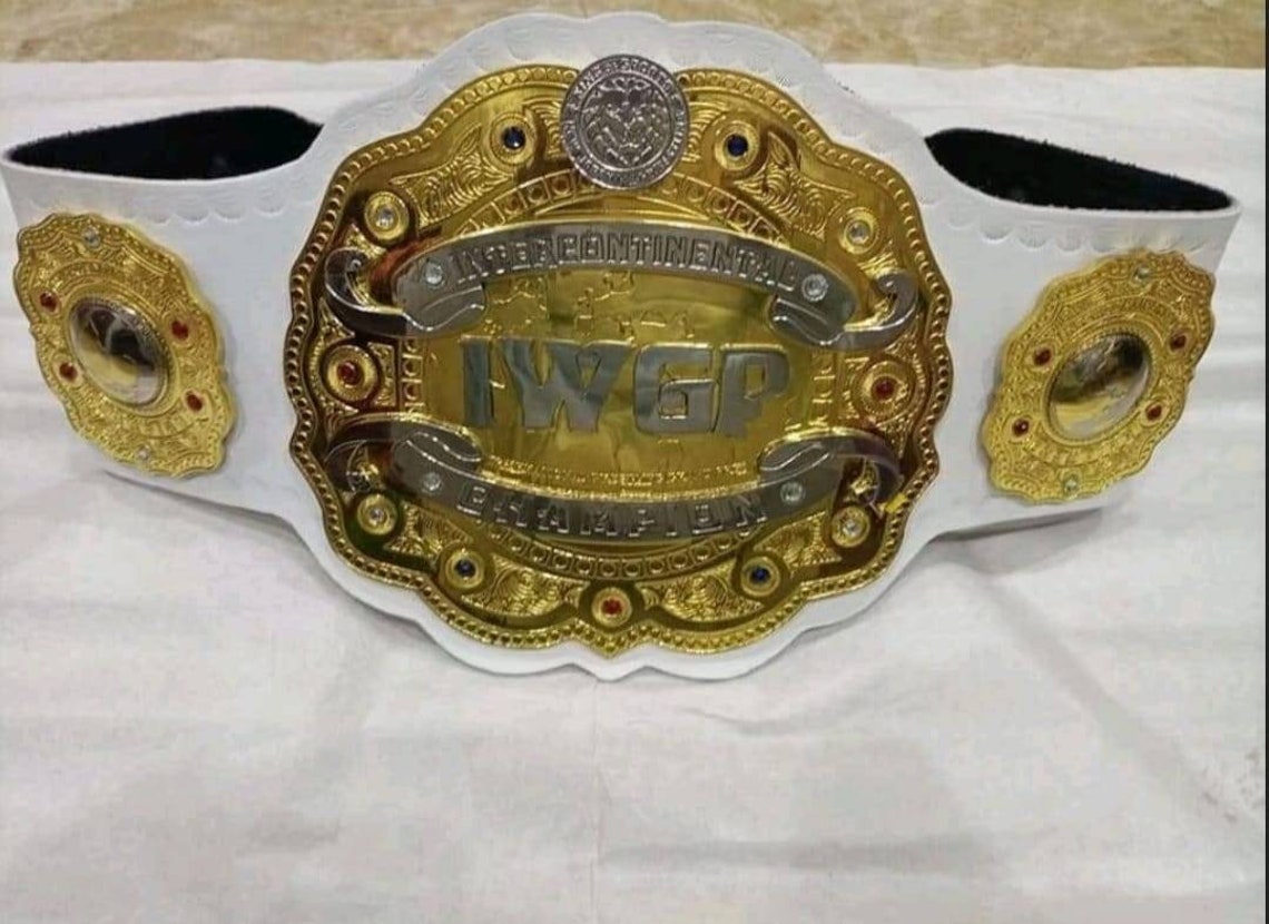 IWGP WORLD HEAVYWEIGHT Wrestling Championship Title Belt - Etsy