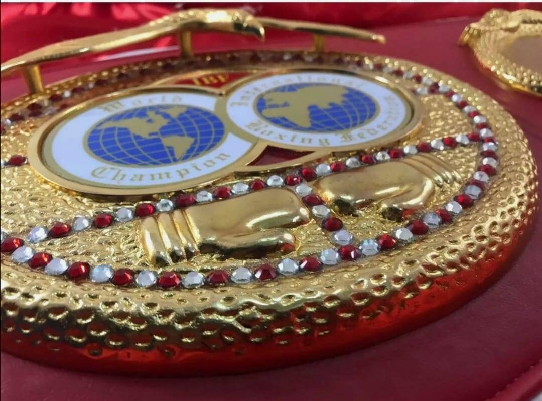 IBF INTERCONTINENTAL BOXING Federation Championship Title Belt - Etsy
