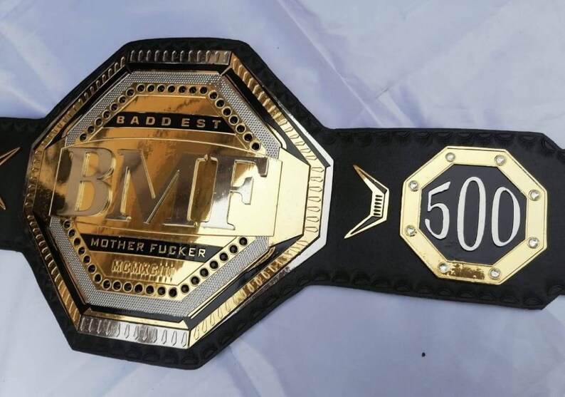 BMF World Heavyweight Wrestling Championship Title Belt - Etsy