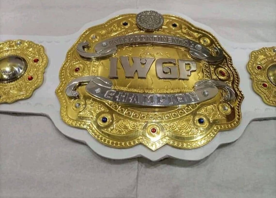 IWGP WORLD HEAVYWEIGHT Wrestling Championship Title Belt - Etsy