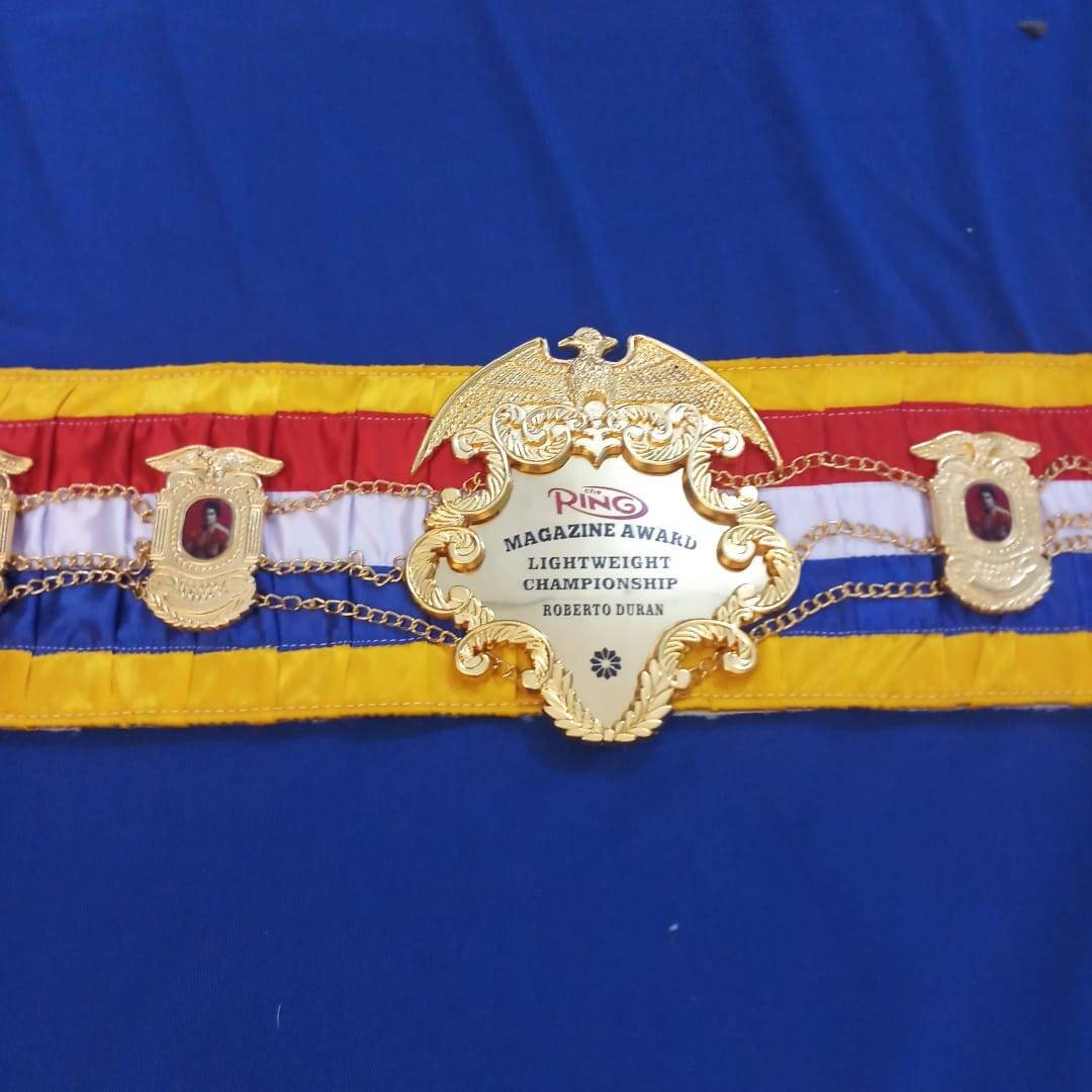 ROBERTO DURAN RING Magazine Boxing Championship Title Belt - Etsy