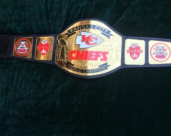 Chiefs Belt - Etsy