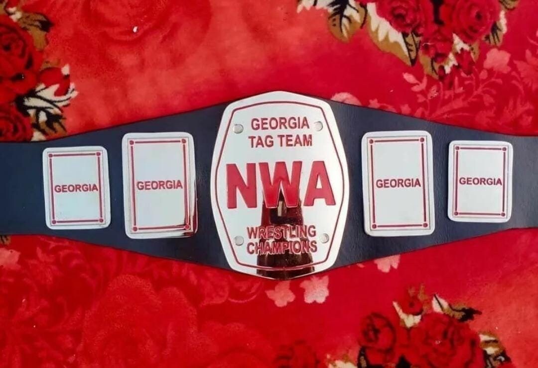 NWA GEORGIA TAG Team Championship Belt - Etsy