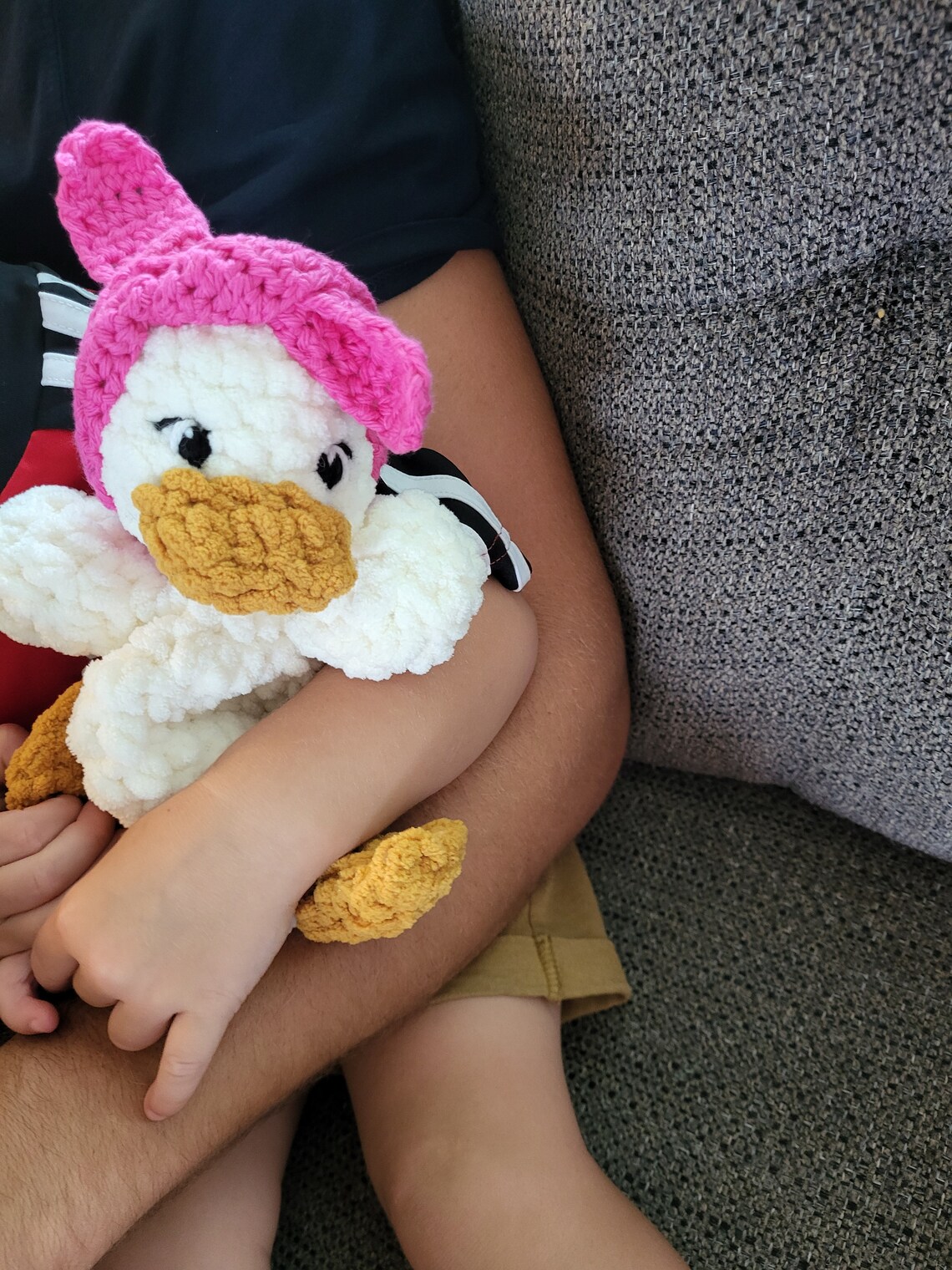 Baby Crochet Duck Lovey / Duck Snuggler - Etsy