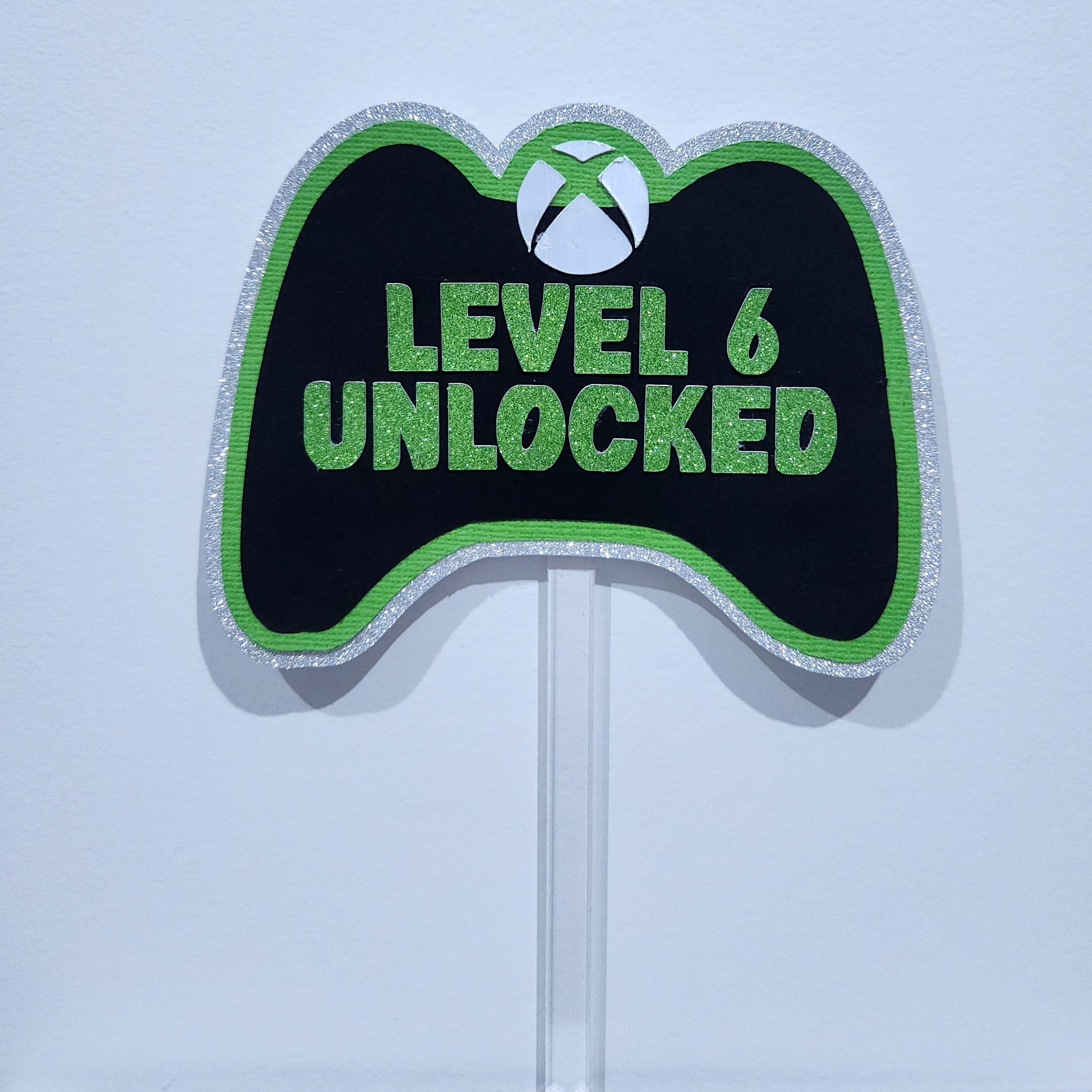 Gamer Cake Topper Xbox Cake Topper Cake Topper Cardstock - Etsy