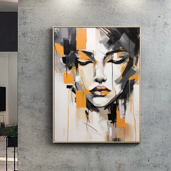 Abstract Figure Art - Etsy