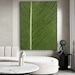 Large Green Leaf Painting Green Abstract Painting Leaf Oil Painting on ...