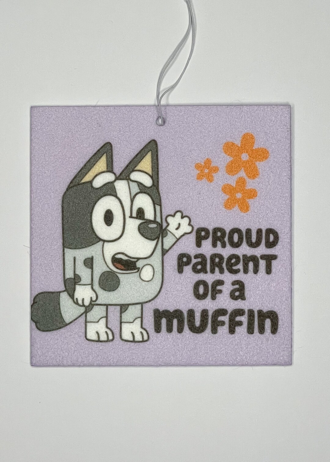 Purple Muffin Car Air Freshener Bluey Theme Air Freshener - Etsy
