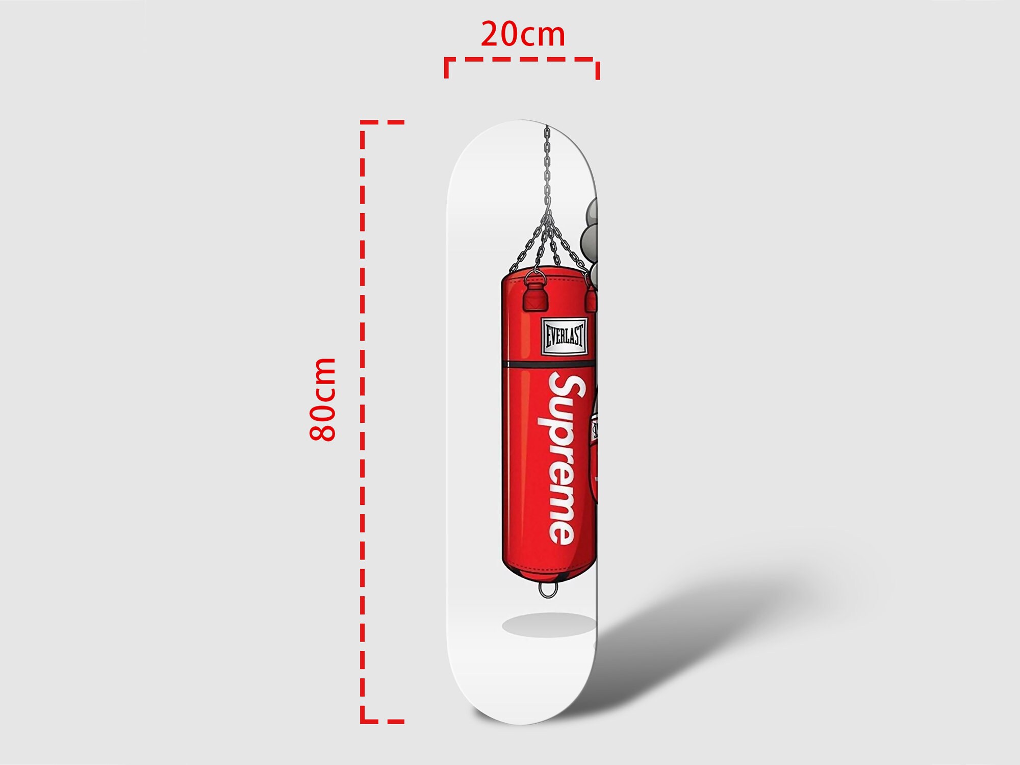 Set of 3pcs Kaws Robot Skateboard Art, Wall Decor, Aesthetic Wall Art ...