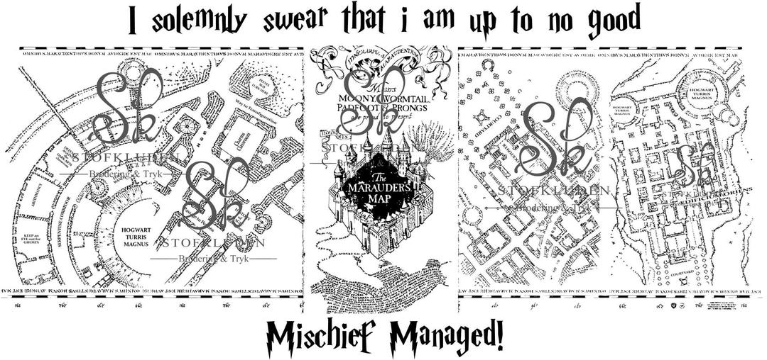 Mapa de los Merodeadores - Etsy México